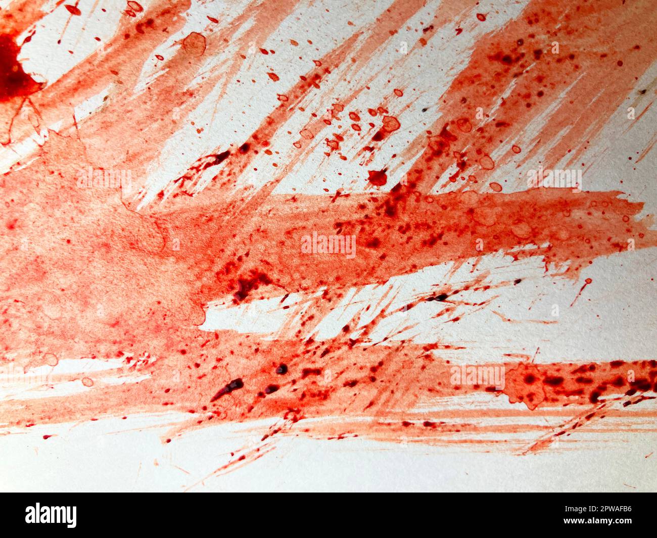 Bloody paper with traces of realistic blood, Crumpled paper texture ... Bloody paper with traces of realistic blood, Crumpled paper texture ...