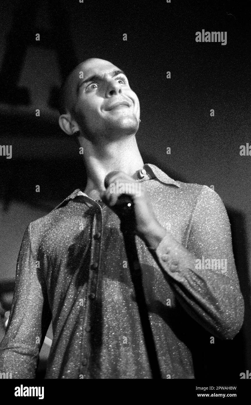 Milan Italy 1993-03-13 : Ahmet Zappa of the Z group in concert at the ...