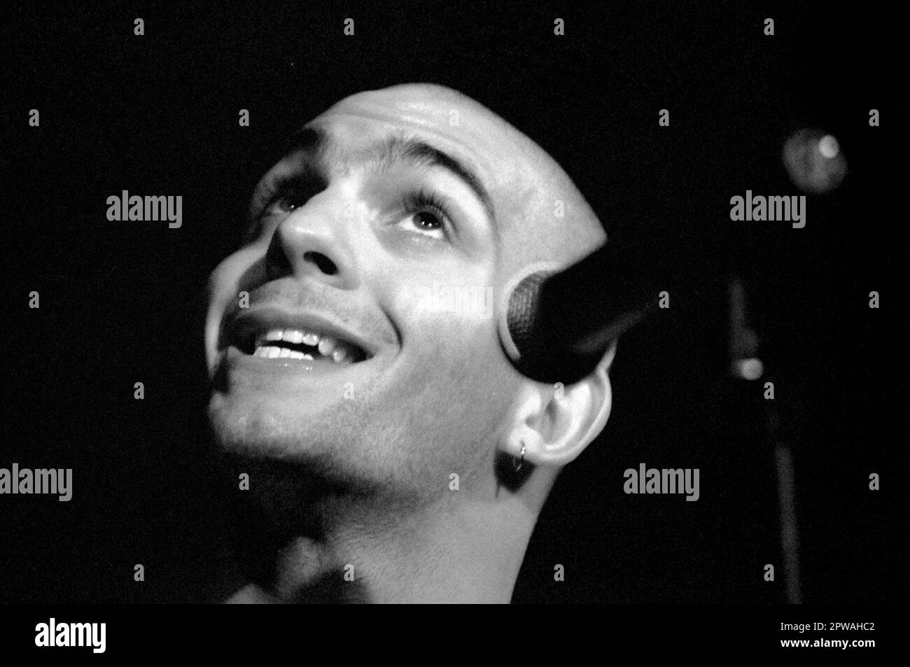 Milan Italy 1993-03-13 : Ahmet Zappa of the Z group in concert at the ...