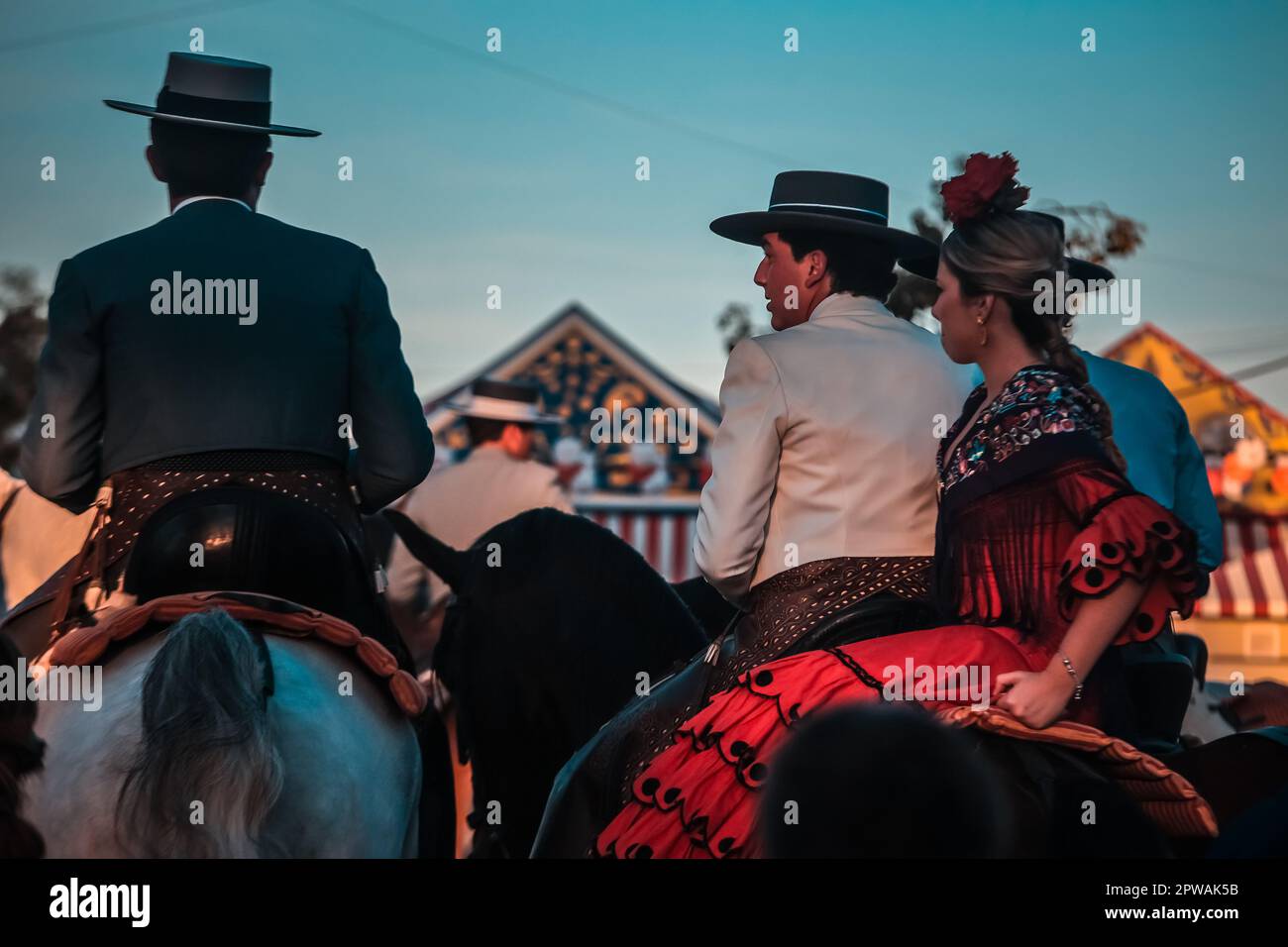 April 29, 2023: 29 April 2023 (Seville)The Seville Fair leaves an ...