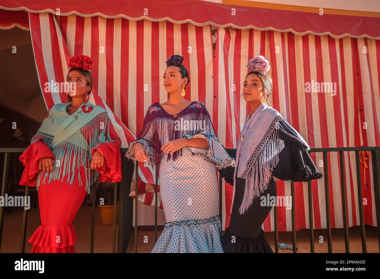 April 29, 2023: 29 April 2023 (Seville)The Seville Fair leaves an ...