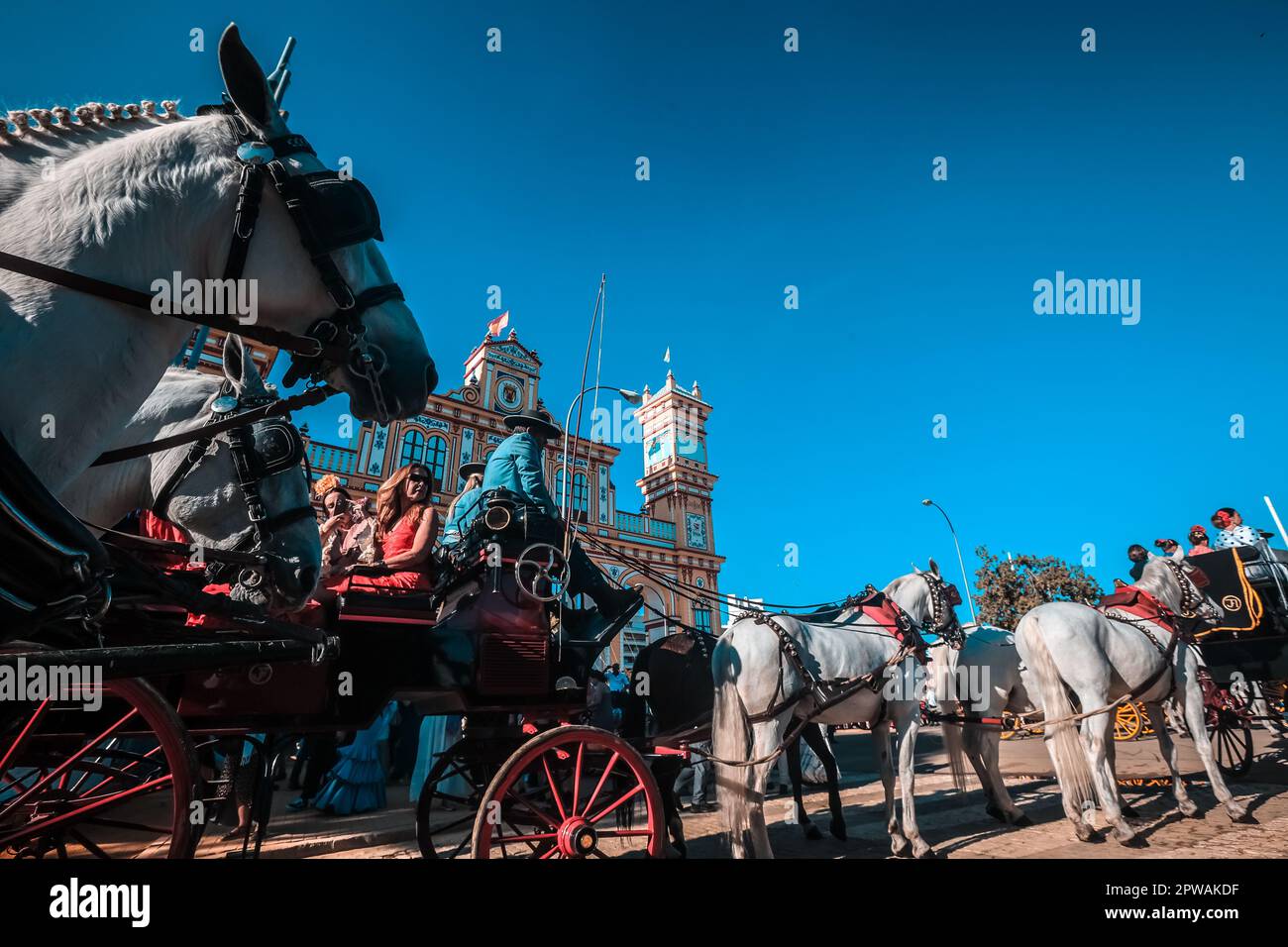 April 29, 2023: 29 April 2023 (Seville)The Seville Fair leaves an ...