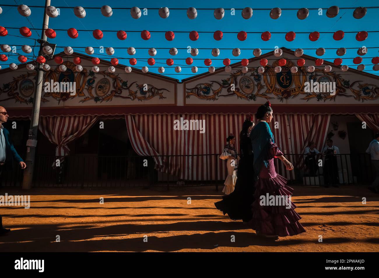 April 29, 2023: 29 April 2023 (Seville)The Seville Fair leaves an ...