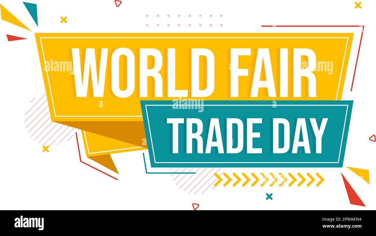 World Fair Trade Day Illustration with Scales Digitally, Climate ...