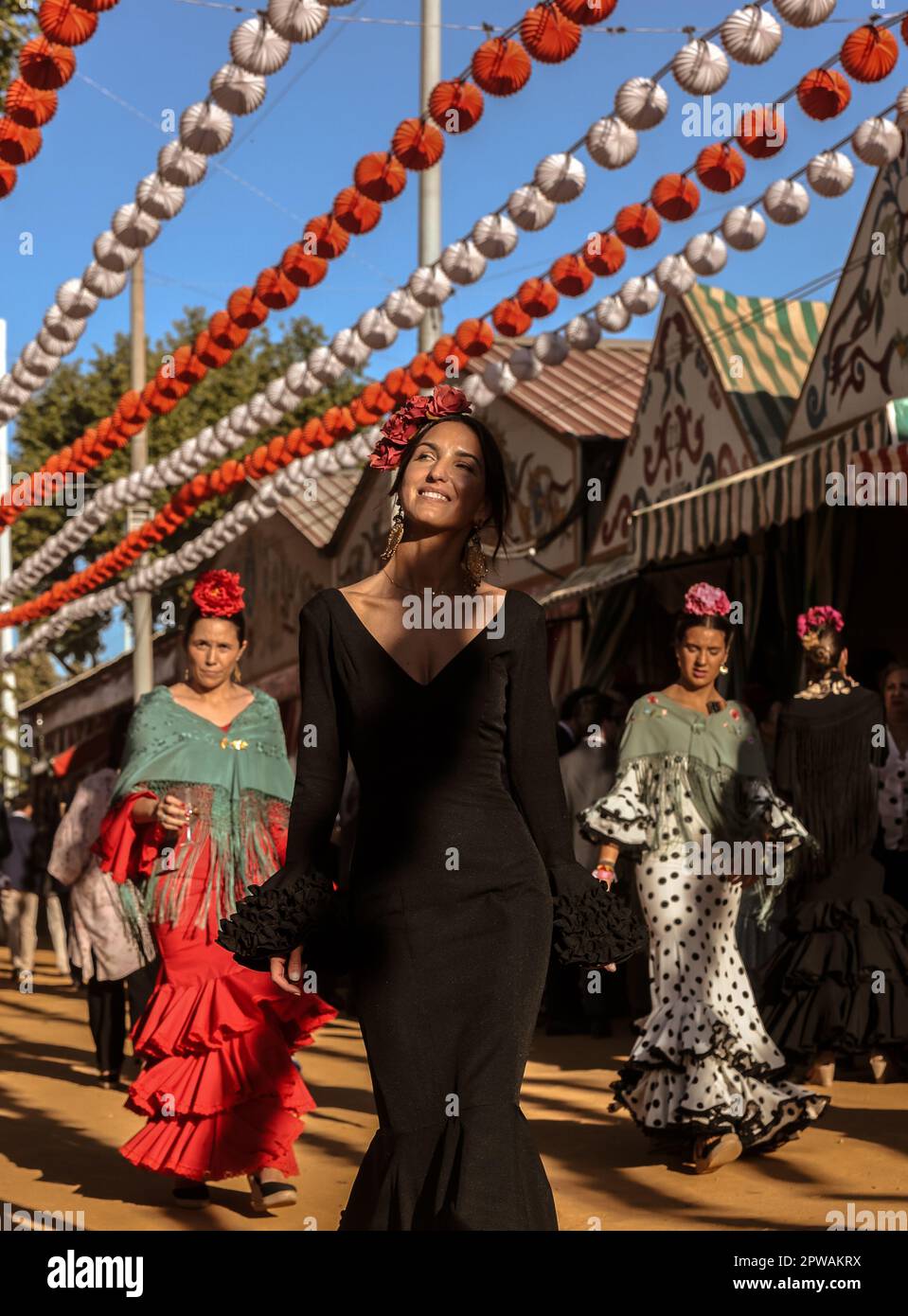 April 29, 2023: 29 April 2023 (Seville)The Seville Fair leaves an ...