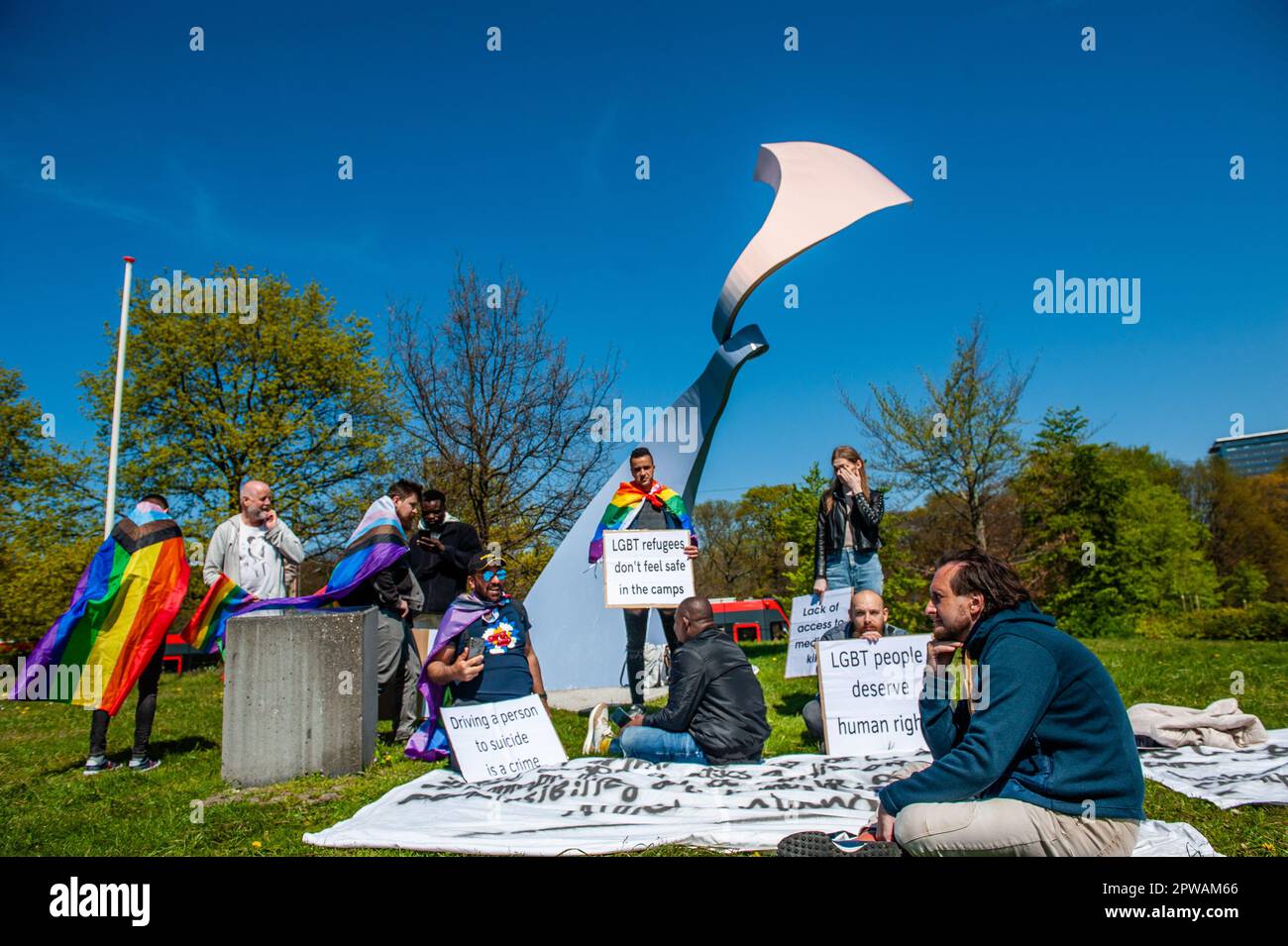 Lgbtqia asylum seekers hi-res stock photography and images - Alamy