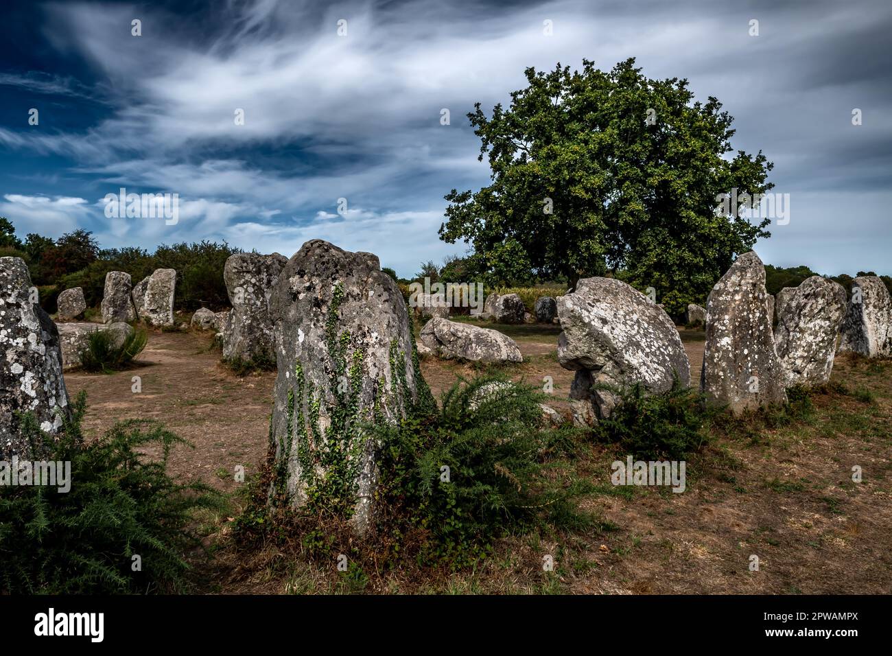 Ancient Stone Field Kerzerho Cruzuno With Neolithic Megaliths Near ...