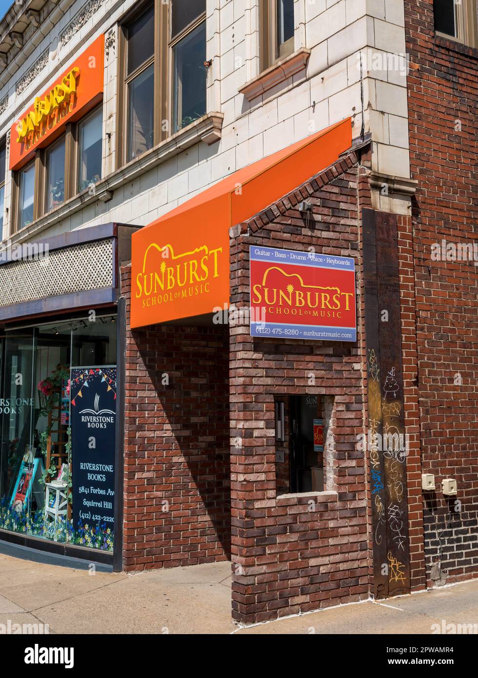 Sunburst school of music hi-res stock photography and images - Alamy