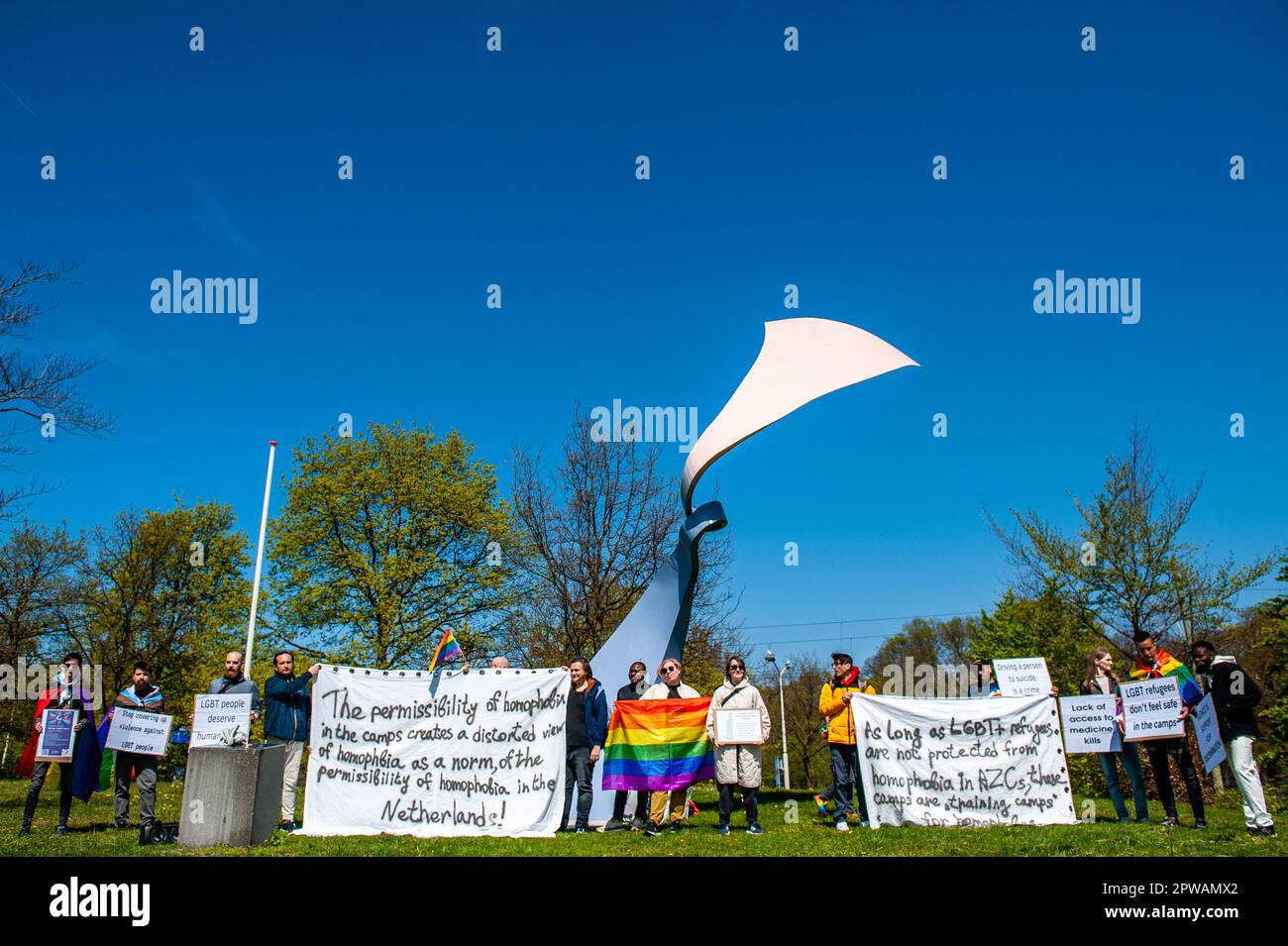 Lgbtqia asylum seekers hi-res stock photography and images - Alamy