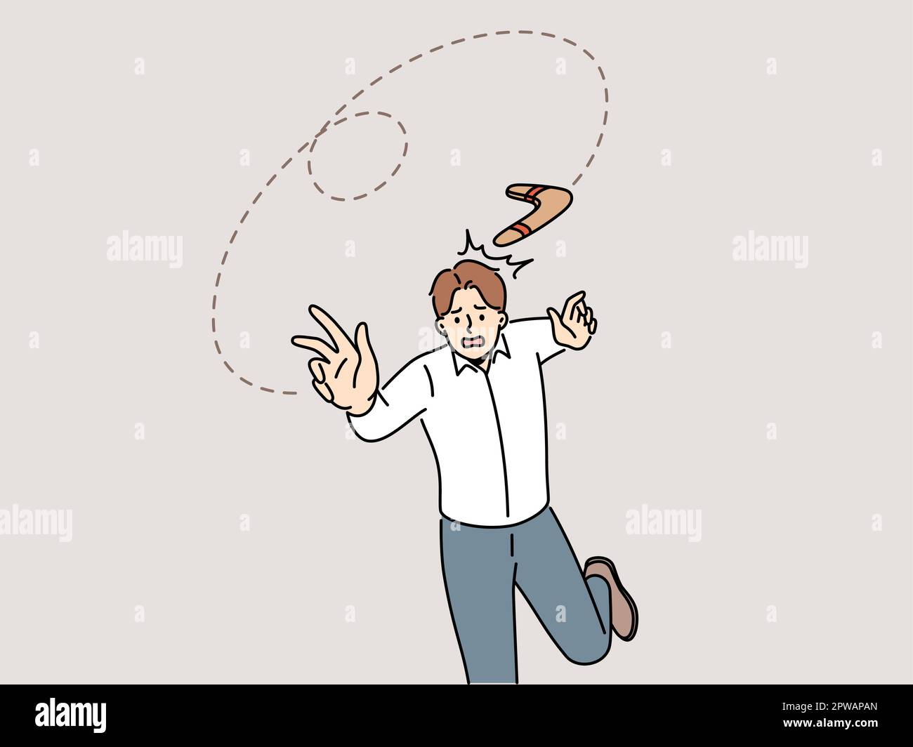 Suffer frustrated Stock Vector Images - Alamy