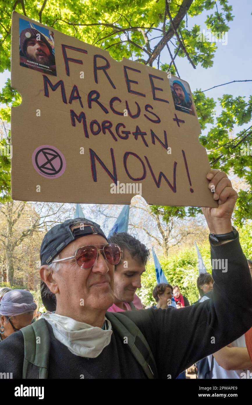London, UK. Just Stop Oil rally next to Parliament calling for the ...