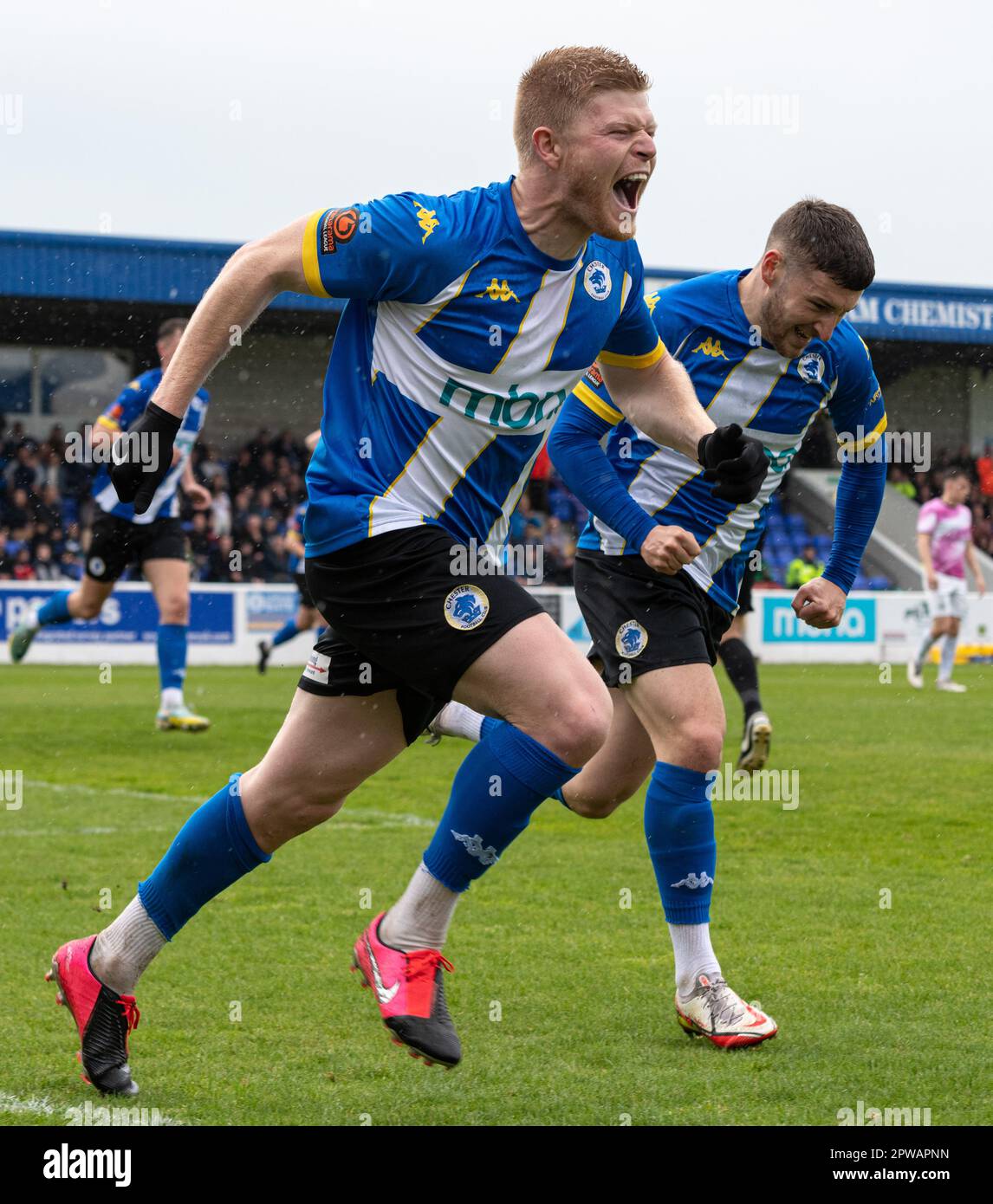 The Deva Stadium, Chester, Cheshire, England 29th April 2023. Elliot ...