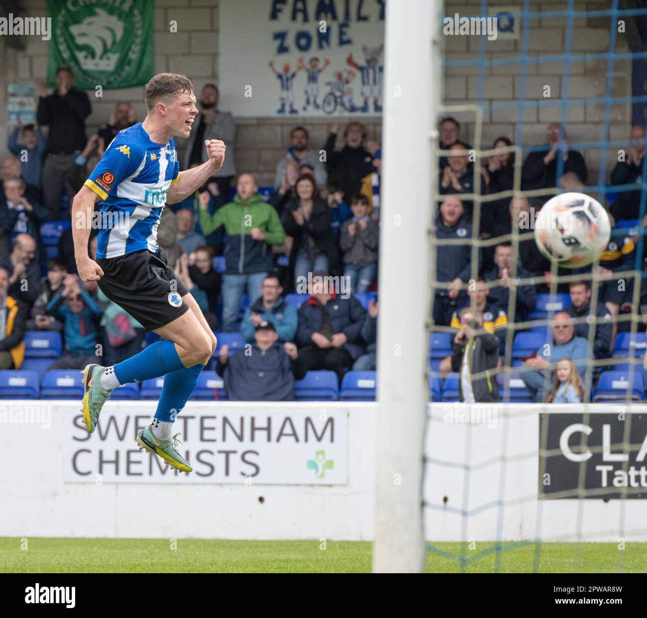 The Deva Stadium, Chester, Cheshire, England 29th April 2023. Chester’s ...