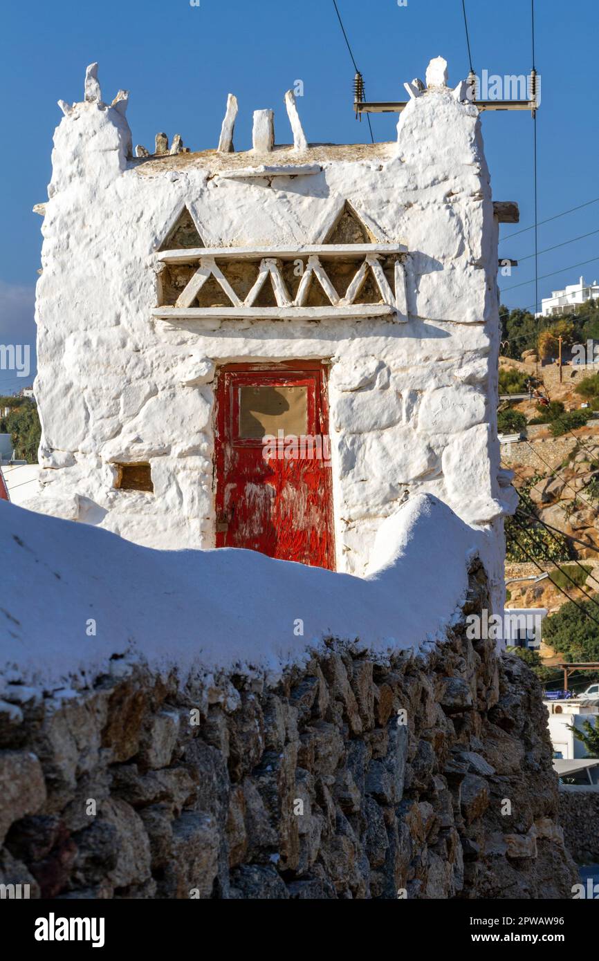 Traditional vernacular cycladic architecture hi-res stock photography ...