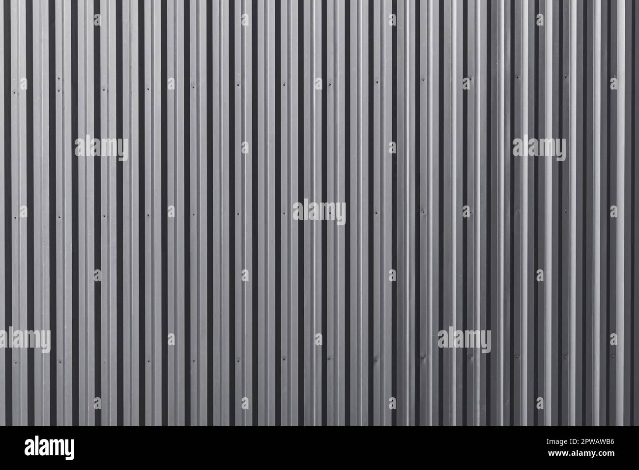 Striped wave Zine Aluminium steel metal sheet line industry wall ...