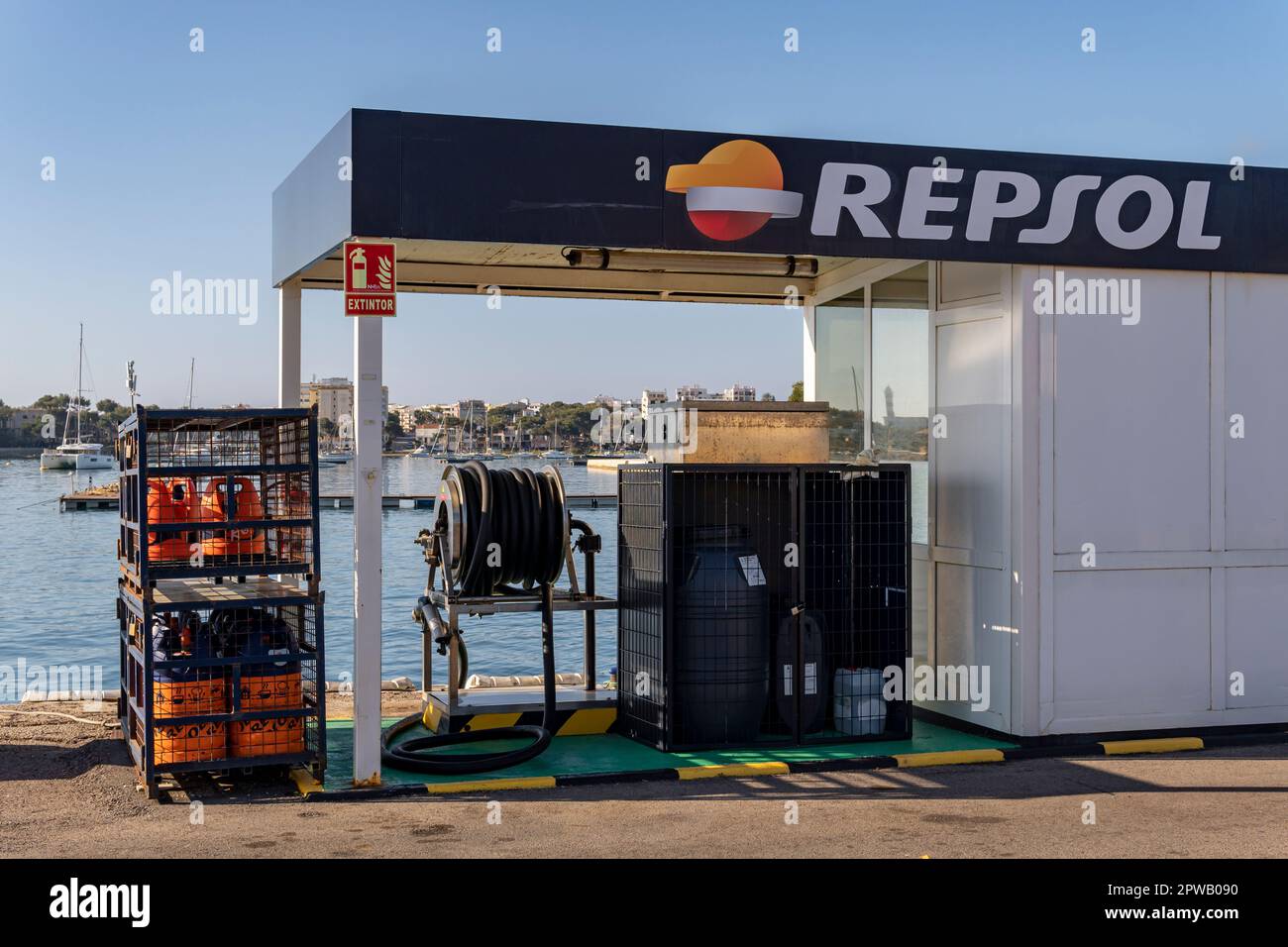 Repsol petrol station hi-res stock photography and images - Alamy