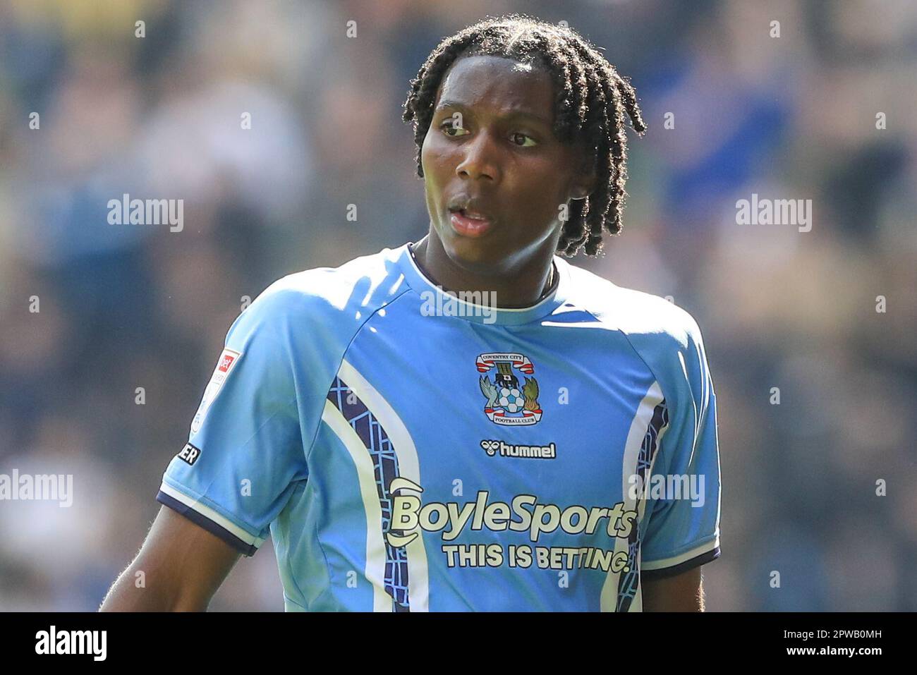 Brooke Norton-Cuffy #7 of Coventry City during the Sky Bet Championship ...