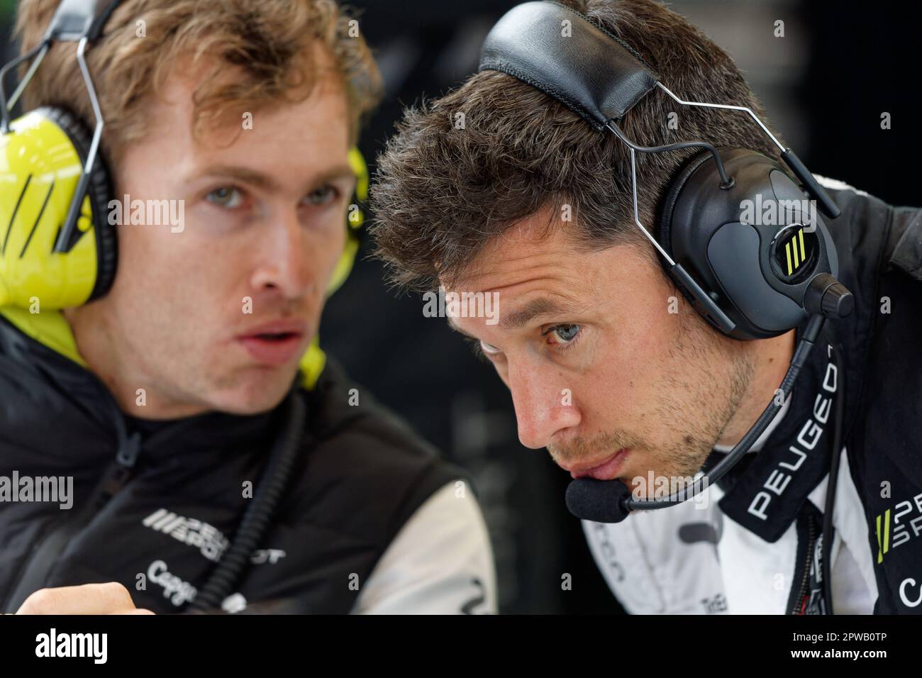 Stavelot, Belgique. 29th Apr, 2023. DUVAL Loic (fra), Peugeot ...