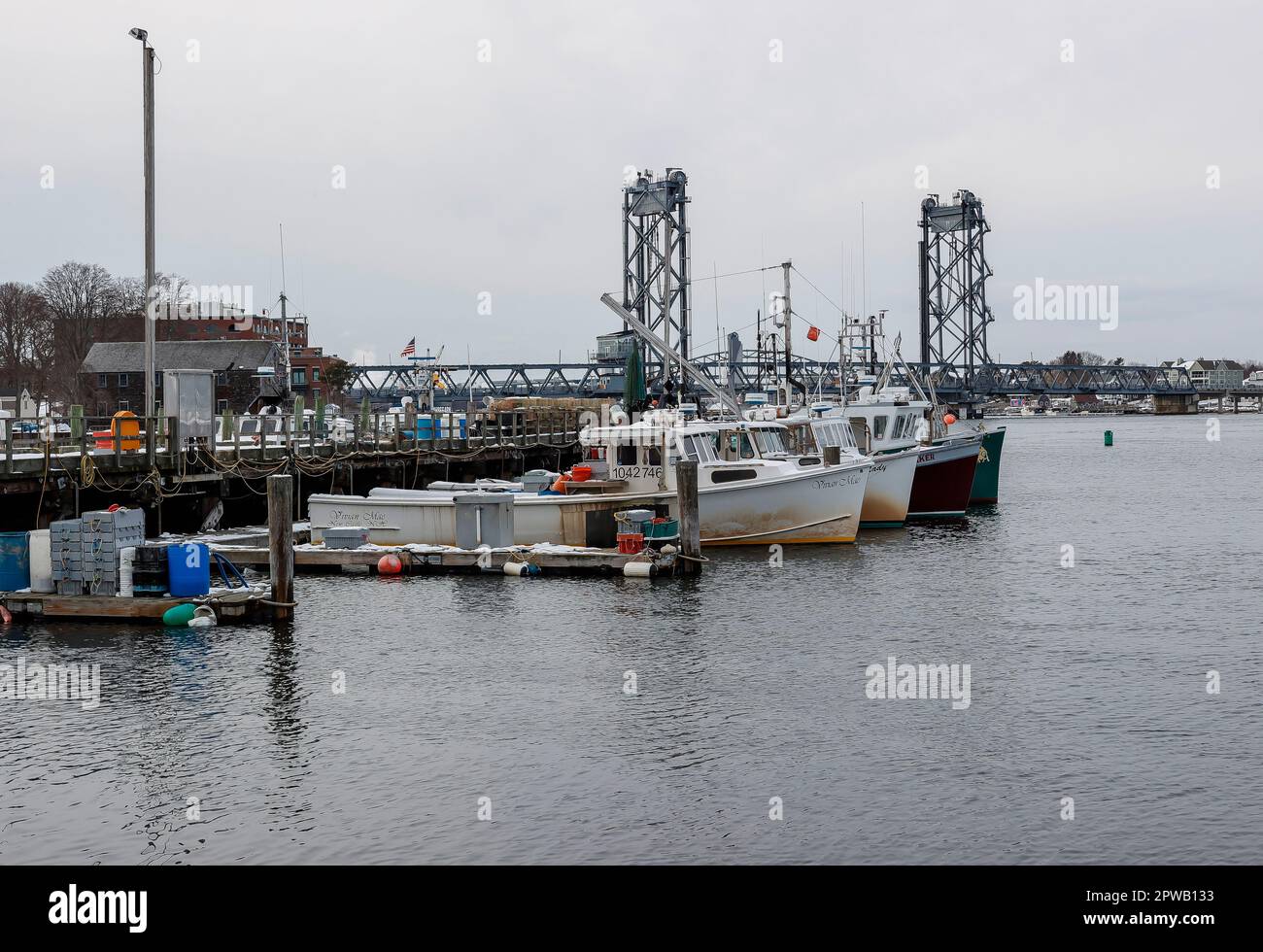 This pier gets lots of trafffic especially in warm weather months ...