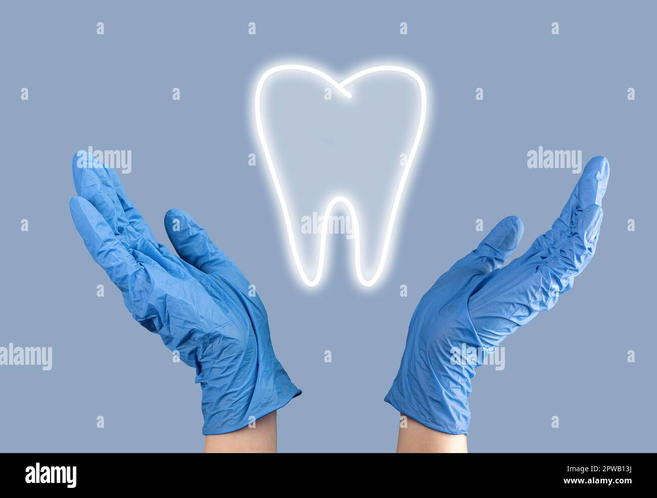 Tooth organ diagnostic and health care concept Stock Photo - Alamy