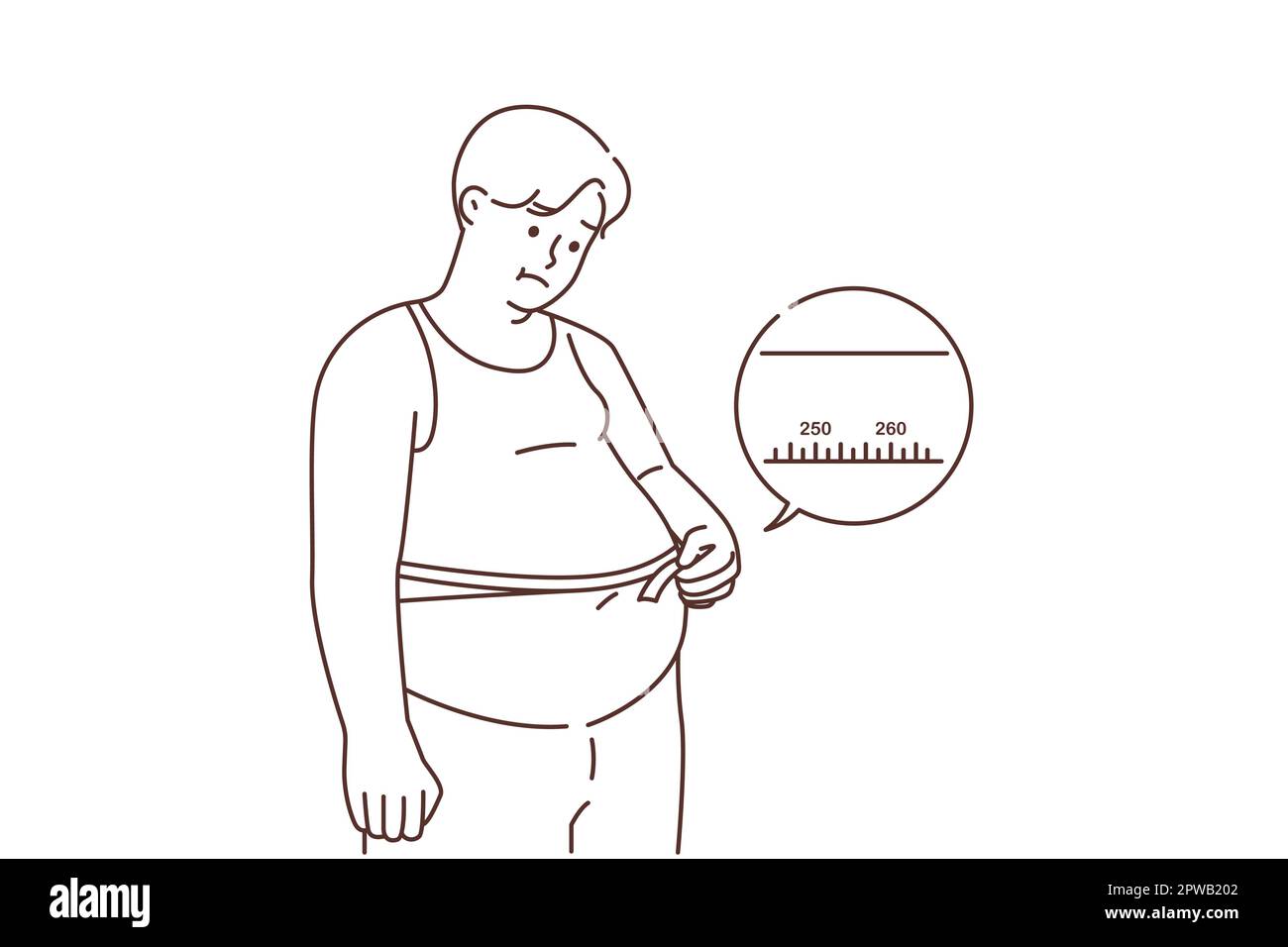 Food male stress Stock Vector Images - Alamy