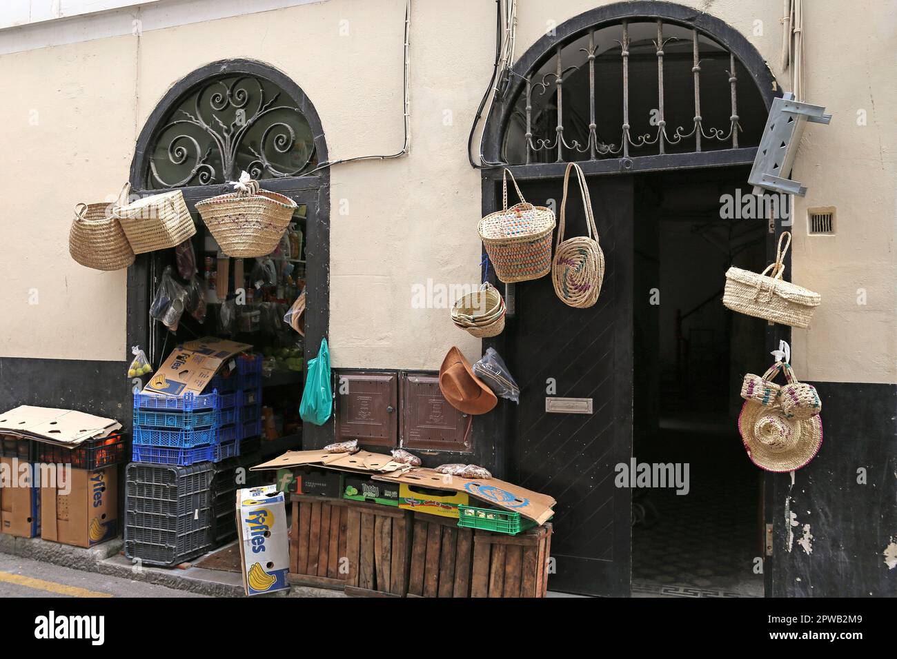 Small local shop, Castle Ramp, Gibraltar, British Overseas Territory ...