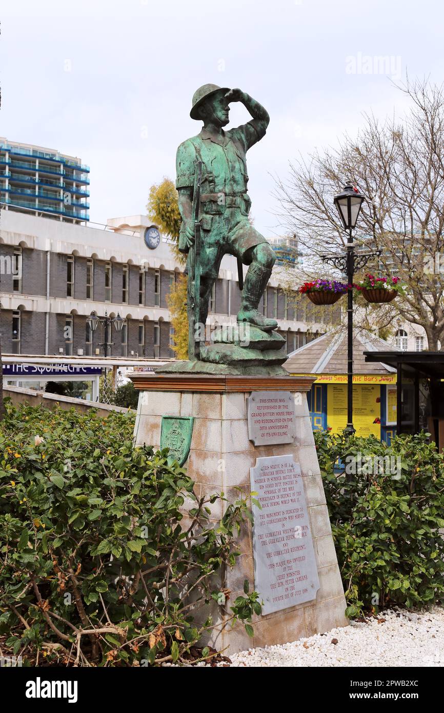 Gibraltar regiment hi-res stock photography and images - Alamy