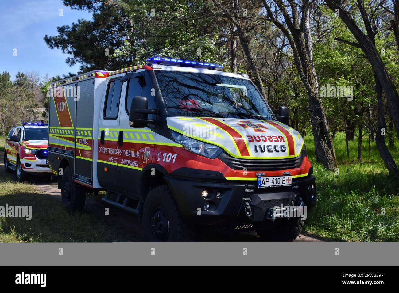 April 27, 2023, Zaporizhzhia, Ukraine: Ukrainian State Emergency ...