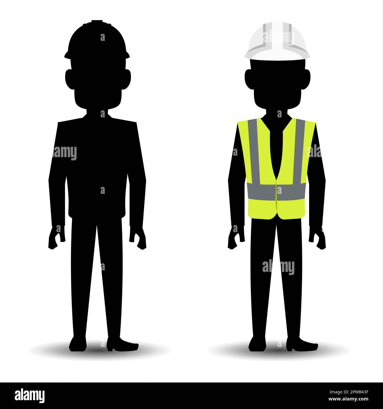 Construction Workers Silhouette