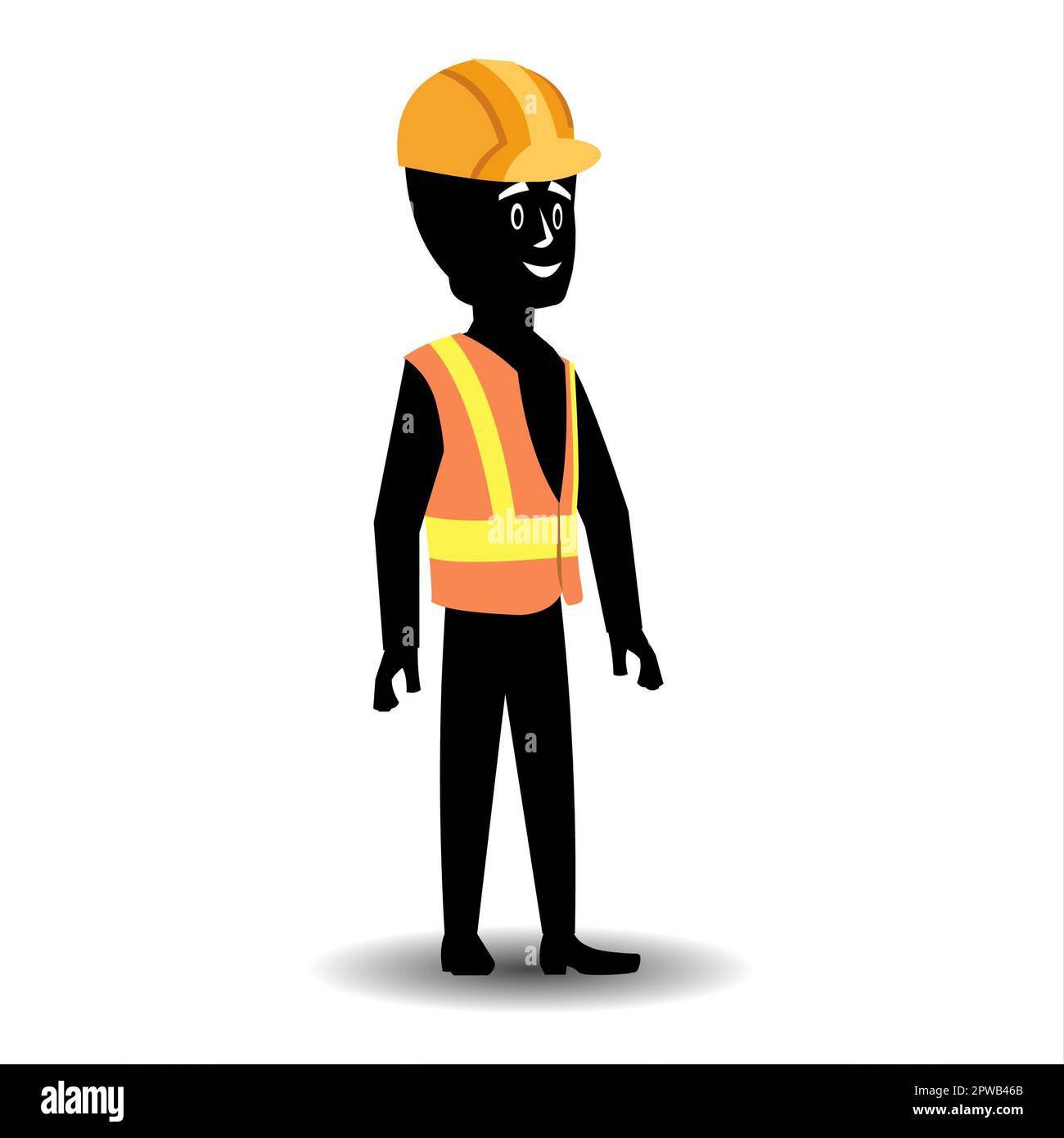 Factory worker silhouette hi-res stock photography and images - Alamy