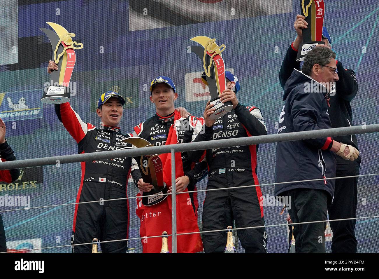 Podium in spa francorchamps hi-res stock photography and images - Alamy