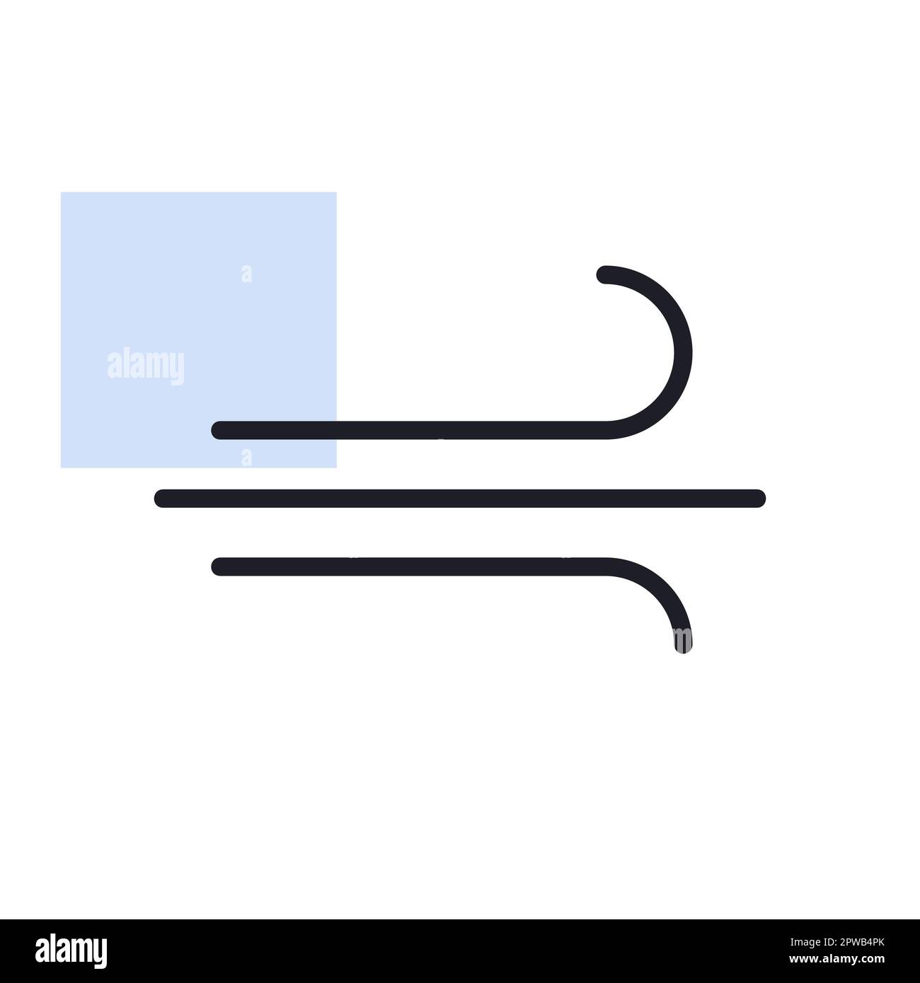 Windy wind Cut Out Stock Images & Pictures - Alamy