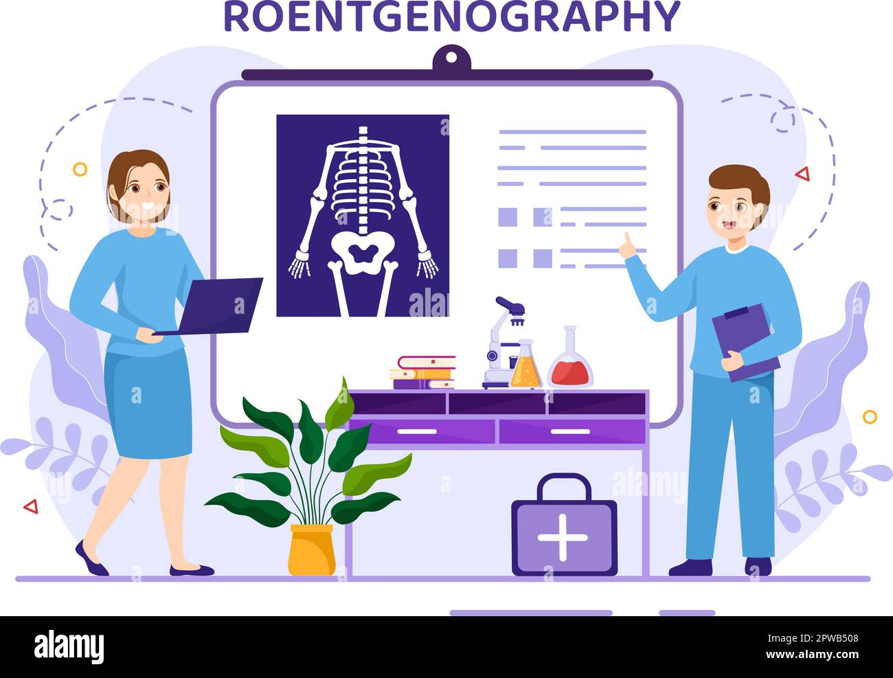 Radiology body scan in Stock Vector Images - Alamy