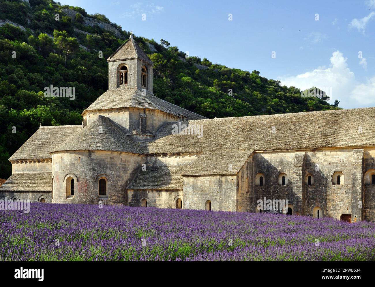 The Cistercian abbey of Senanque in Gordes is one of the 3 sisters of ...