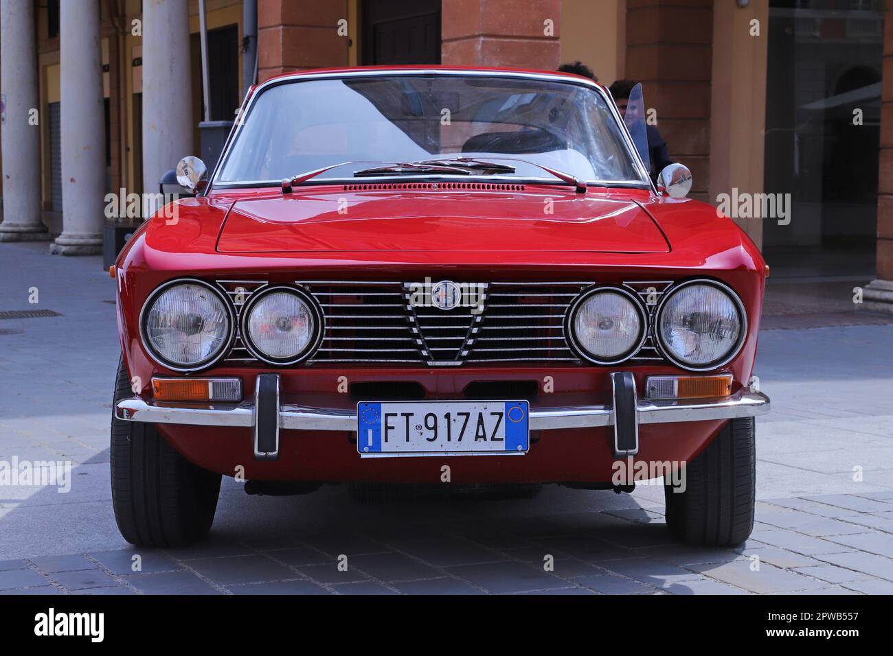 Italy, april 2023, external detail of the Alfa Romeo Spider Duetto ...
