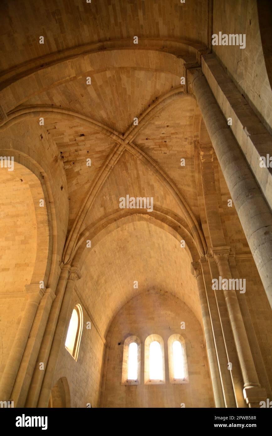 The Cistercian abbey of Sylvacane in La Roque d'Antheron is one of the 3 sisters of Provence ...