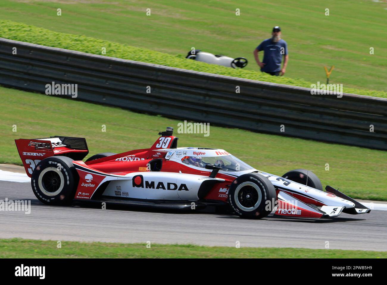 BIRMINGHAM, AL - APRIL 29: Jack Harvey (#30 Amada Rahal Letterman ...