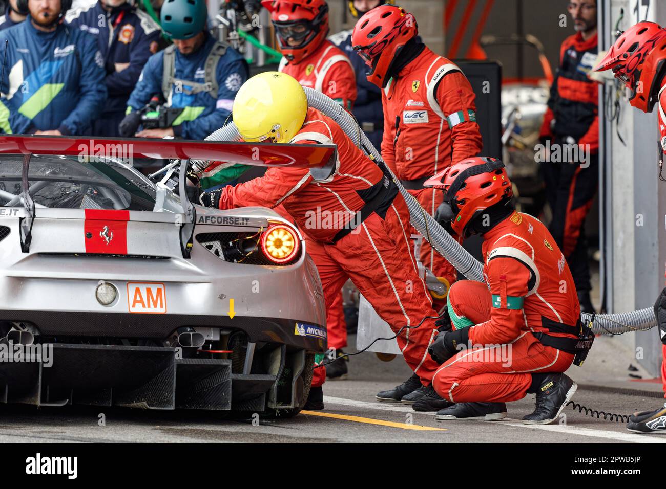 Ferrari mechanic, mecanicien during the 6 Hours of Spa-Francorchamps ...