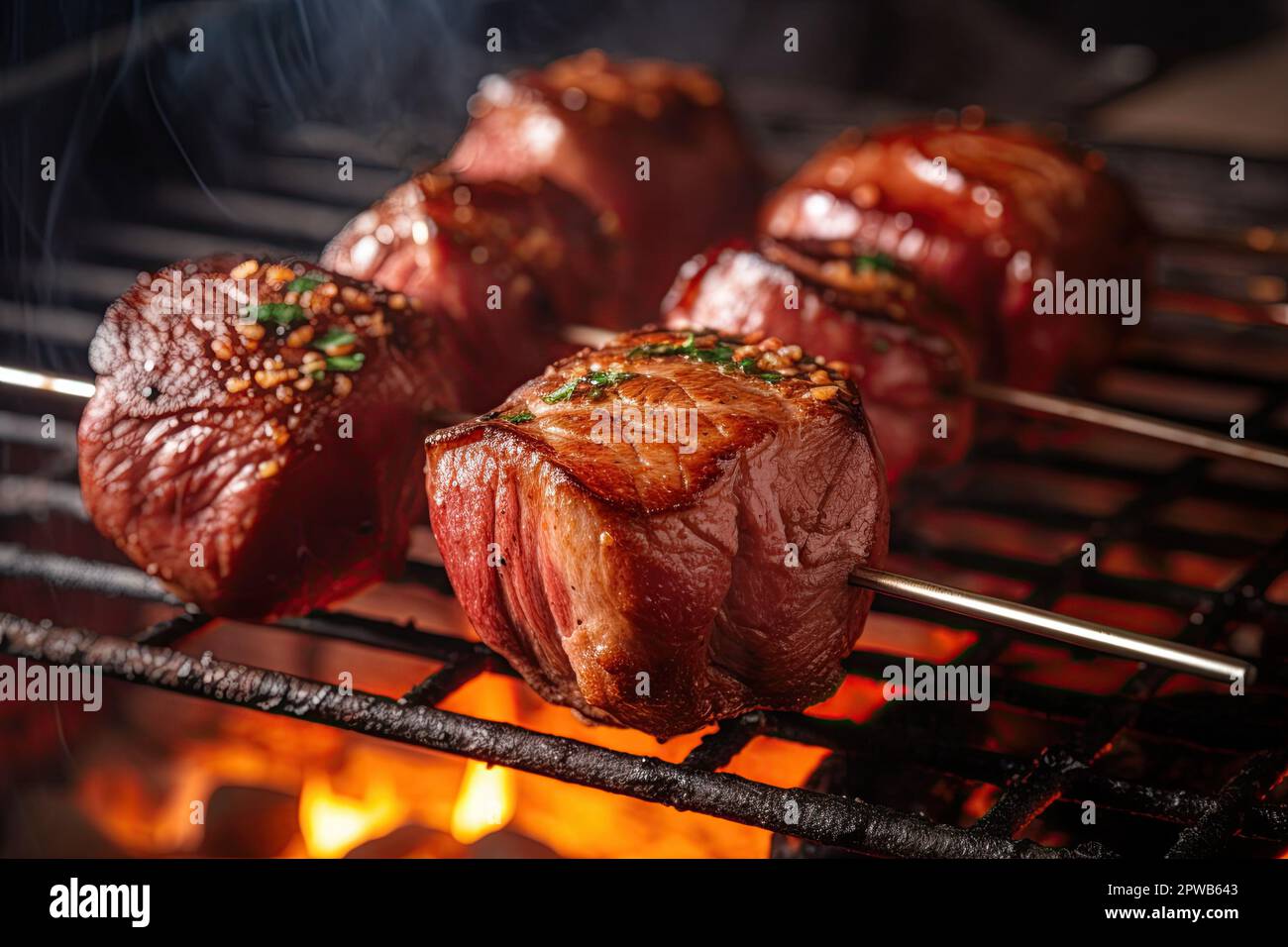 Rodizio steak hi-res stock photography and images - Alamy