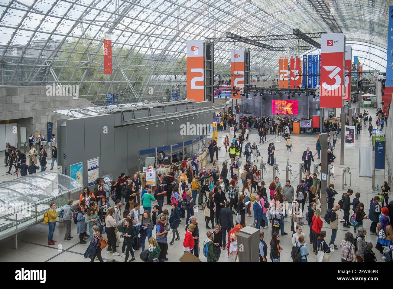 Leipzig exhibition center neue messe hi-res stock photography and ...