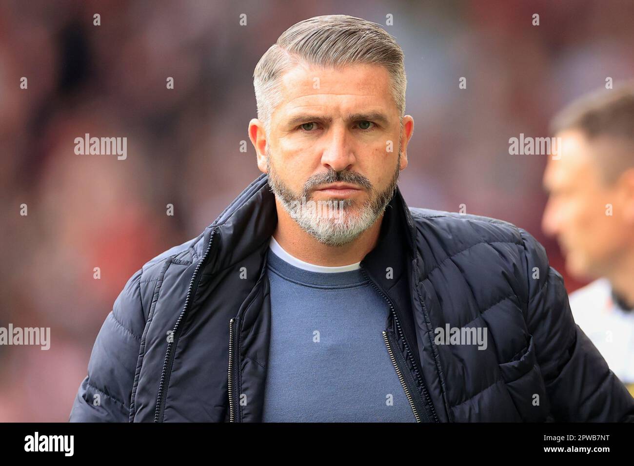 Ryan Lowe the Preston North End manager ahead of the Sky Bet ...