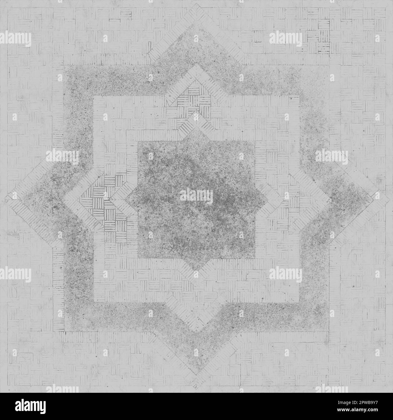 Ambient Occlusion texture old brick floor, AO mapping brick floor Stock ...