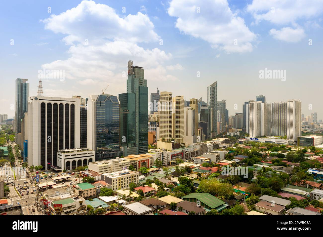 The Makati City, Metro Manila skyline Stock Photo - Alamy