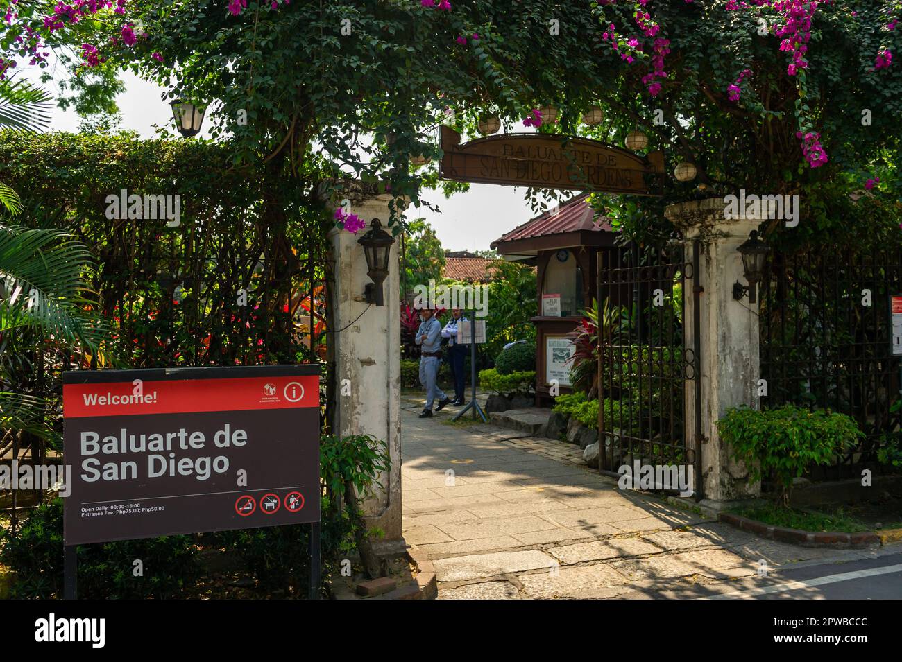 Baluarte de San Diego, Manila, The Philippines Stock Photo - Alamy