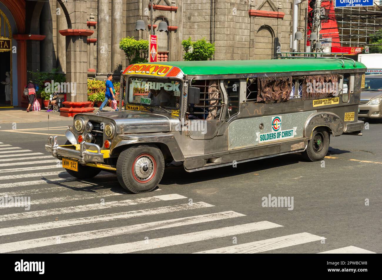 The Jeepney, the iconic method of public transport in the Philippines ...