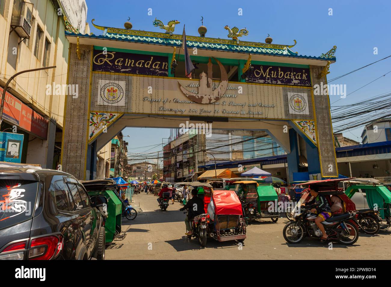The Archway to the Triskelion Islamic Community, Manila, The ...