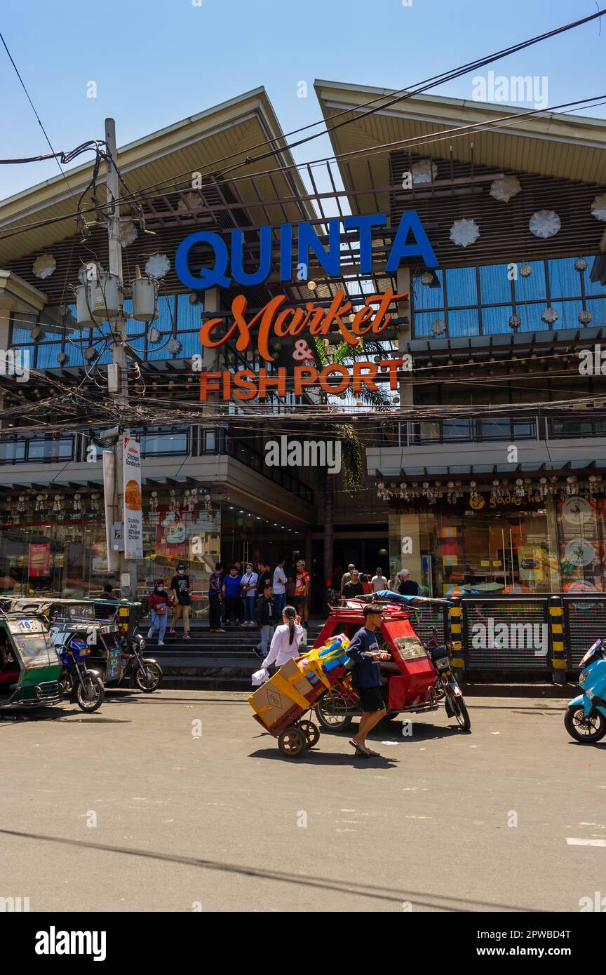 Quinta Market & Fish Port, Manila, The Philippines Stock Photo - Alamy