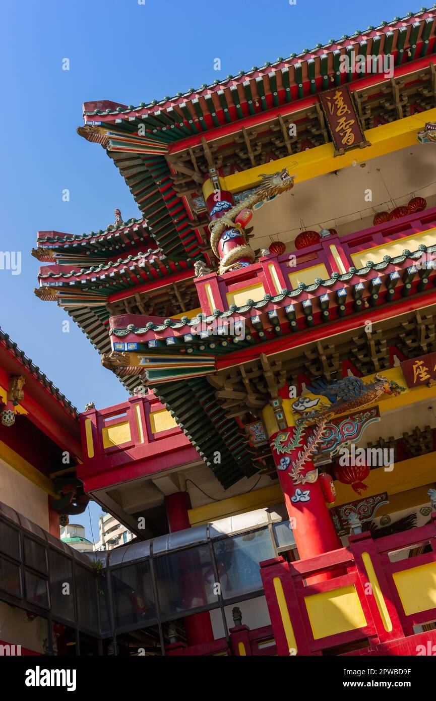 Philippine Kiu Siao Grand Taoist Temple Stock Photo - Alamy