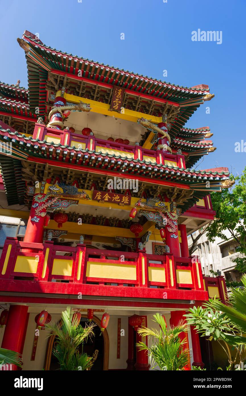 Philippine Kiu Siao Grand Taoist Temple Stock Photo - Alamy