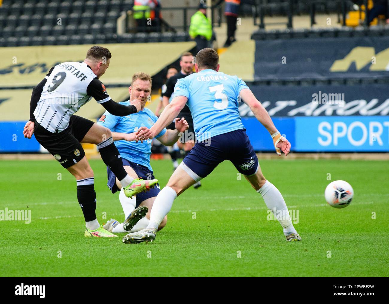 Meadow Lane Football Stadium, Nottingham, UK. 29 April 2023 at 1730hrs ...